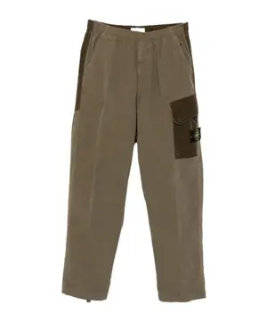 Stone Island Elastic-waist Casual Trousers - Green