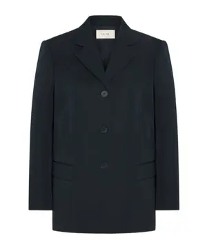 THE ROW Eudora Jacket - Deep Navy Blue