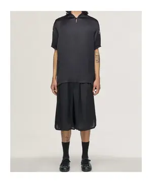 Y3 Logo-detail Drawstring Shorts