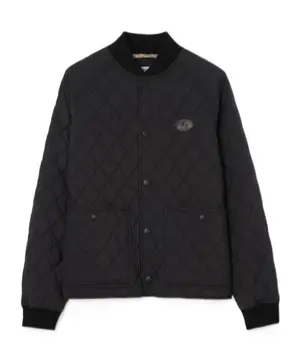 Burberry Quilted Bomber Jacket - Black