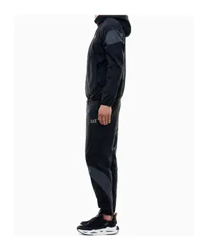 EA7 Hooded Tracksuit In Technical Fabric
