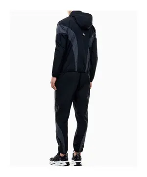 EA7 Hooded Tracksuit In Technical Fabric