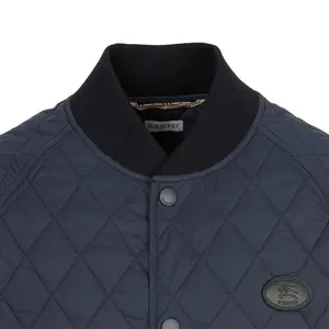 Burberry Quilted Nylon Jacket - Navy
