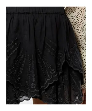 Isabel Marant Étoile Layale Embroidered Shorts - Black