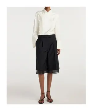 RÓHE Organza-lined Shorts