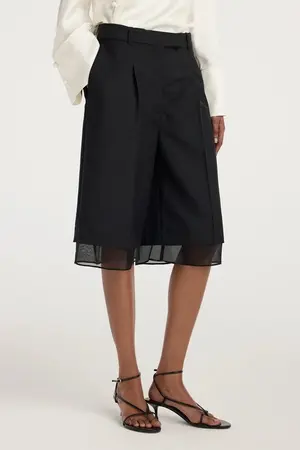 RÓHE Organza-lined Shorts
