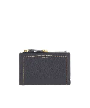 GIANNI CHIARINI Bubble Compact Wallet - Black