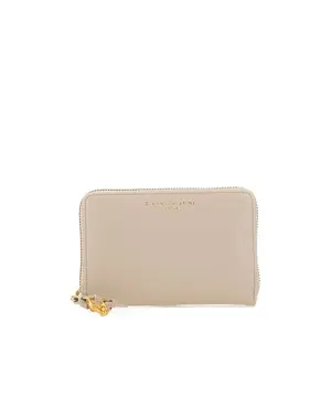 GIANNI CHIARINI Logo-print Leather Wallet - Light Beige