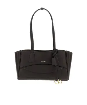 HIDESINS Logo-letter Shoulder Bag - Black