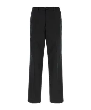 A.p.c. Straight-leg Casual Trousers - Black