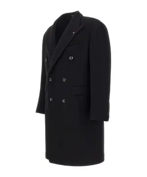 Tagliatore Double-breasted Wool Coat