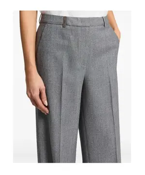 Peserico Pressed-crease Trousers