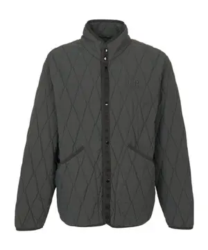 C.P. COMPANY Long-sleeved Padded Jacket - Black