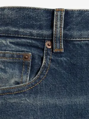 Chloé High-waisted Frayed-edge Jeans