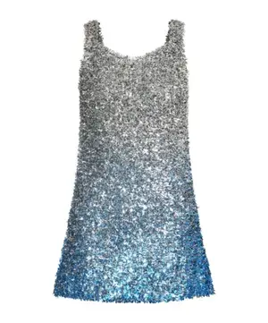 MAISON MARGIELA Tinsel-yarn Tank Top - Silver