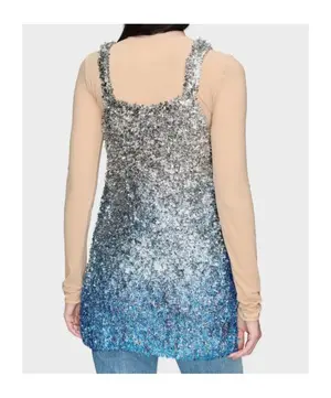 MAISON MARGIELA Tinsel-yarn Tank Top