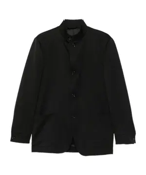 LARDINI Button-fastening Blazer - Black