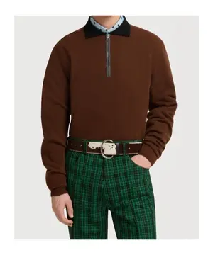 Marni Cashmere Polo Jumper With Layered Effect