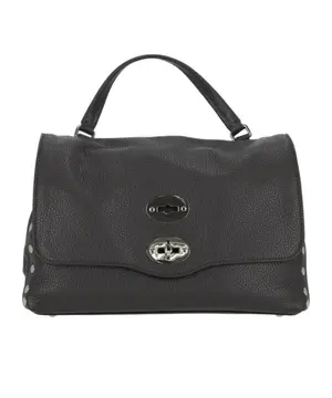 ZANELLATO Flap Handbag - Charcoal
