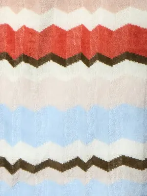 Missoni Eva Hooded Cotton Terry Bathrobe