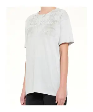 MAISON MARGIELA Numeric Logo Printed T-shirt - No