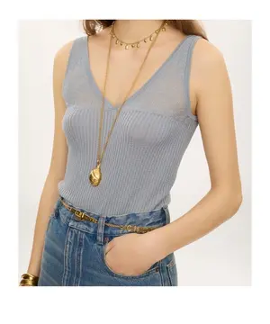 Chloé A Two-piece Set Consisting Of A Vest And A Cardigan