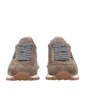 Brunello Cucinelli Lace-up Sneakers - Brown