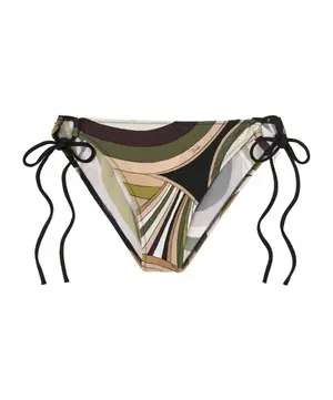 Emilio Pucci Printed Bikini Briefs - Black