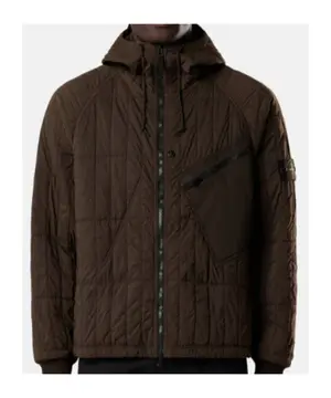 Stone Island Hooded Quilted Jacket