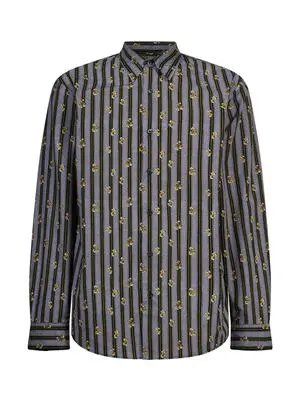 Dries Van Noten Long Sleeve Buttoned Shirt - Green