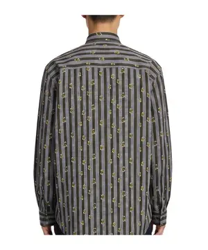 Dries Van Noten Long Sleeve Buttoned Shirt - Green