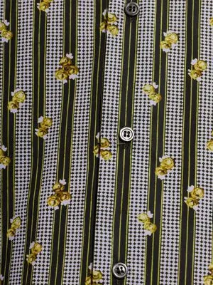 Dries Van Noten Long Sleeve Buttoned Shirt - Green