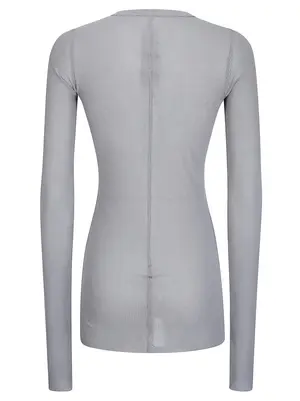 Rick Owens Crew Neck Long-sleeved T-shirt