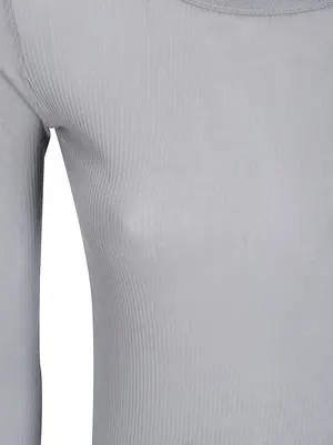 Rick Owens Crew Neck Long-sleeved T-shirt