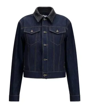 BOTTEGA VENETA Bottega Veneta Denim Jacket With Classic Collar
