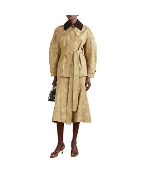 Erdem Poppy Jacquard Oversized Jacket