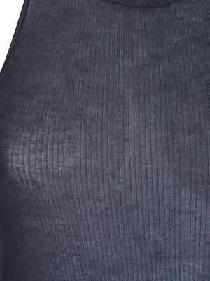 Rick Owens Round Neck Sleeveless Vest