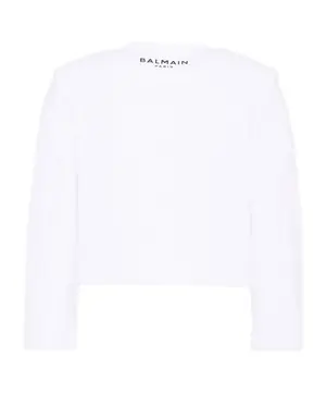 Balmain Buttoned Cotton Jacket