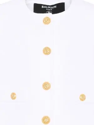 Balmain Buttoned Cotton Jacket