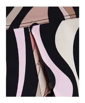 Emilio Pucci Printed Cotton-blend Gabardine Mini Skirt