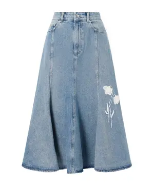 Erdem Denim Skirts