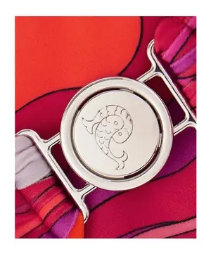 Emilio Pucci Printed Bandeau Bikini Top