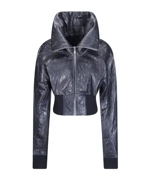 Rick Owens Long-sleeved Casual Jacket - Black