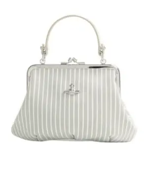VIVIENNE WESTWOOD Granny Frame Purse - Thyme Stripe
