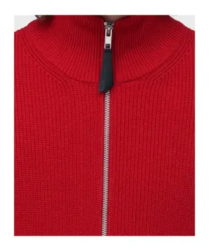 MAISON MARGIELA Ribbed Zip-up Sweatshirt