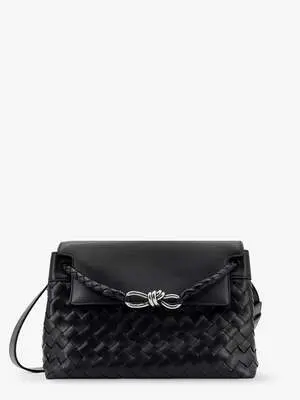 Bottega Veneta Andiamo Messenger Bag - Black