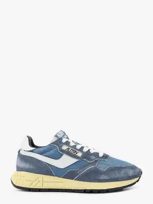 AUTRY Reelwind Low Mesh And Suede Sneakers - Blue