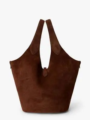 Polo Ralph Lauren Play Suede Shoulder Bag With Contrasting Logo