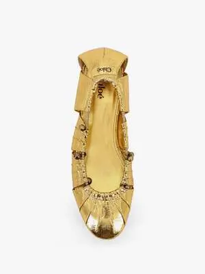 Chloé Leather Ballerina Flats