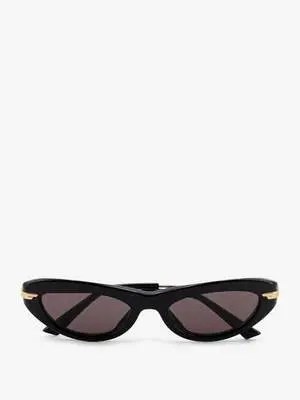 Bottega Veneta Acetate Sunglasses - Black